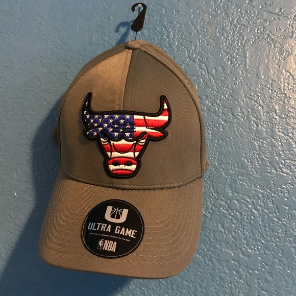 ultra game | Accessories | New Nba Chicago Bulls Basketball Fitted Hat ...